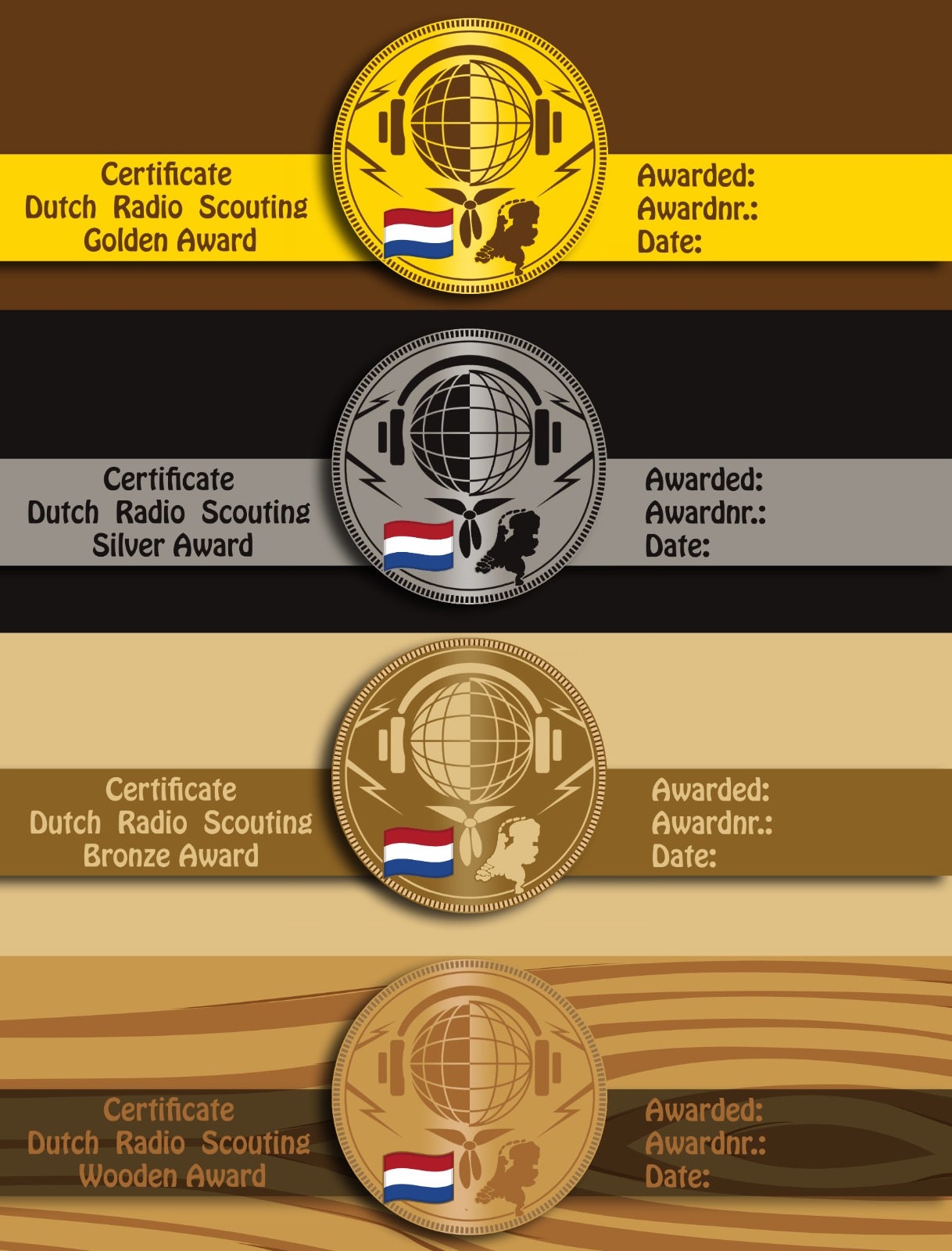 Dutch Radio Scouting Award | CQ World Scouts Contest